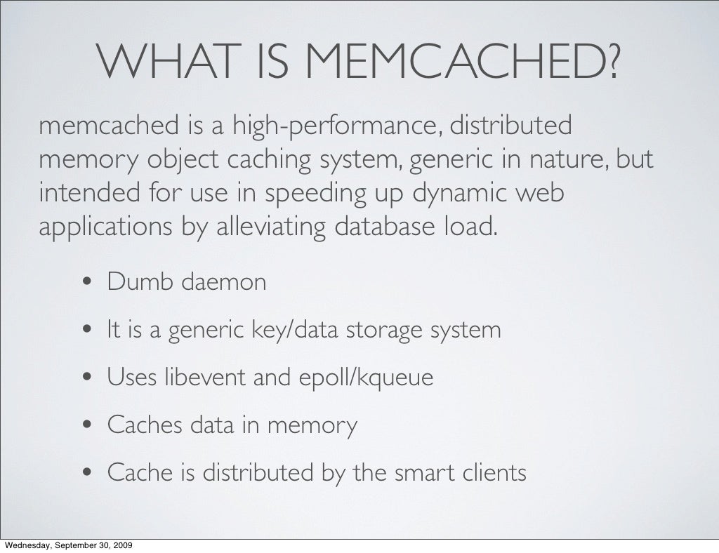Memcached: What is it and what does it do? (PHP Version)