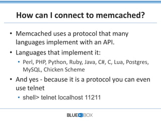 Memcached B box presentation | PPT