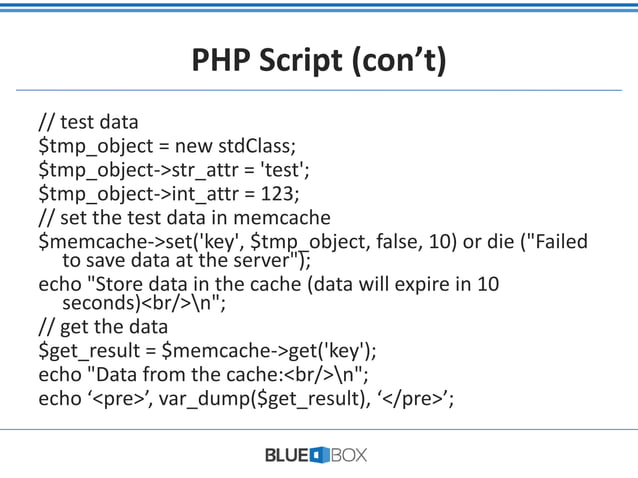 Memcached B box presentation | PPT