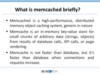 Memcached B box presentation | PPT