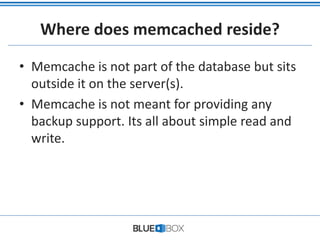 Memcached B box presentation | PPT