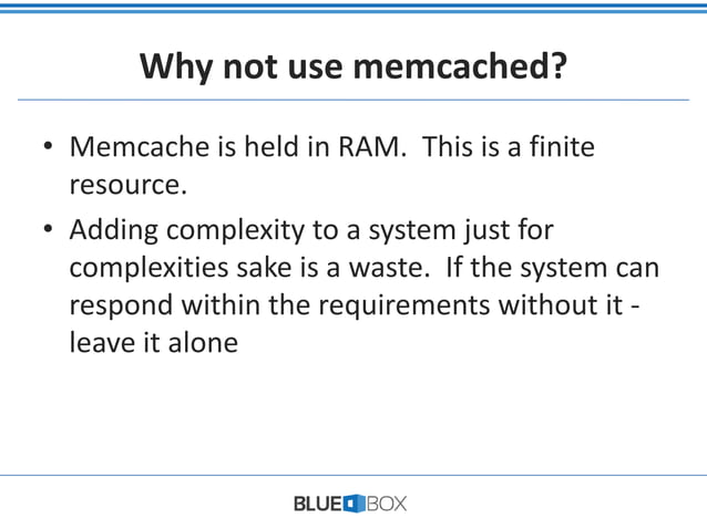 Memcached B box presentation | PPT