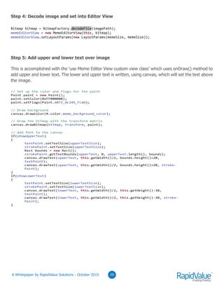 Meme - A Whitepaper by RapidValue Solutions | PDF