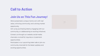 Meme Coin Pitch Deck Template by viktor the pitchermann | PDF