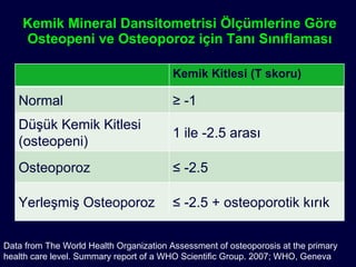 Osteoporoz - Sercan Aksoy | PPT