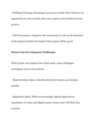 Meme Coin Development_ From Internet culture to drastic crypto value.pdf