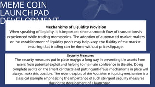 What is Meme Coins Launchpad Development | PPT