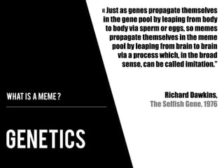 Meme culture & advertising | PPT