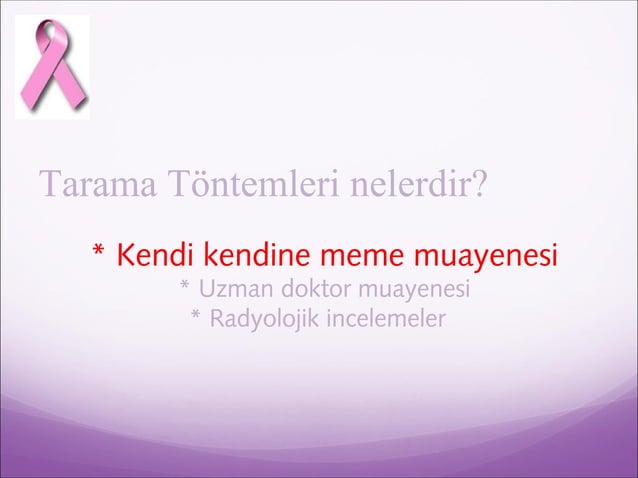 Meme kanseri sunu | PPT