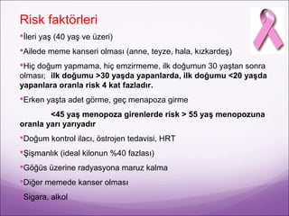 Meme kanseri sunu | PPT