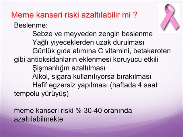 Meme kanseri sunu | PPT