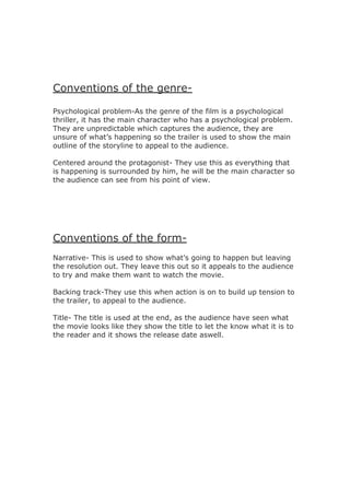 Memento analysis | DOCX