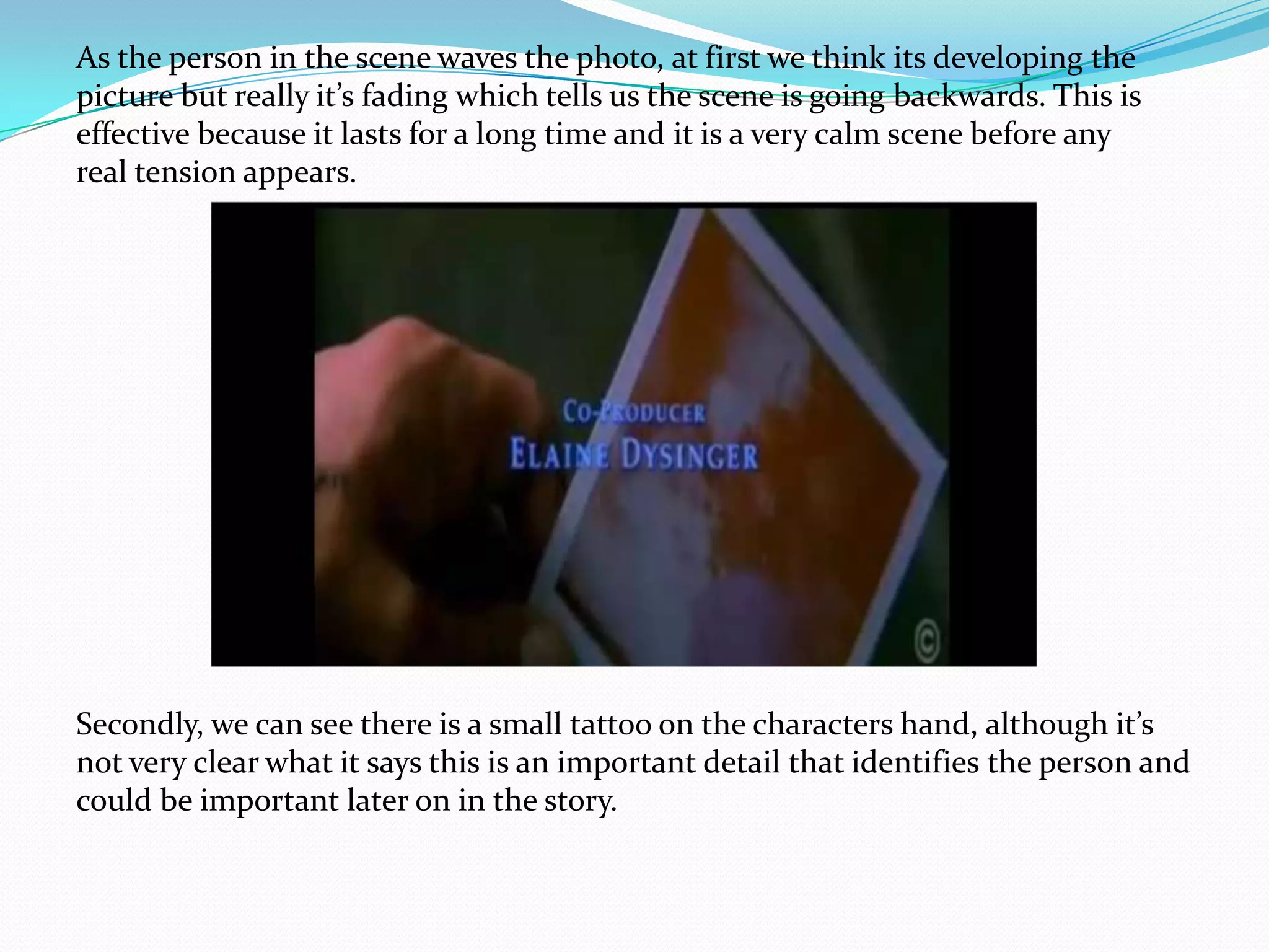 Memento Opening Analysis | PPTX