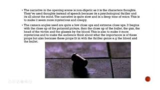 Memento opening scene | PPTX