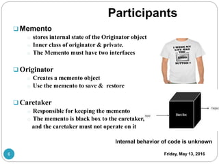 Memento pattern | PPTX