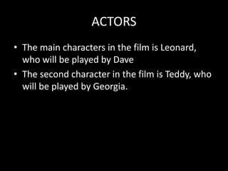 Memento presentation | PPT