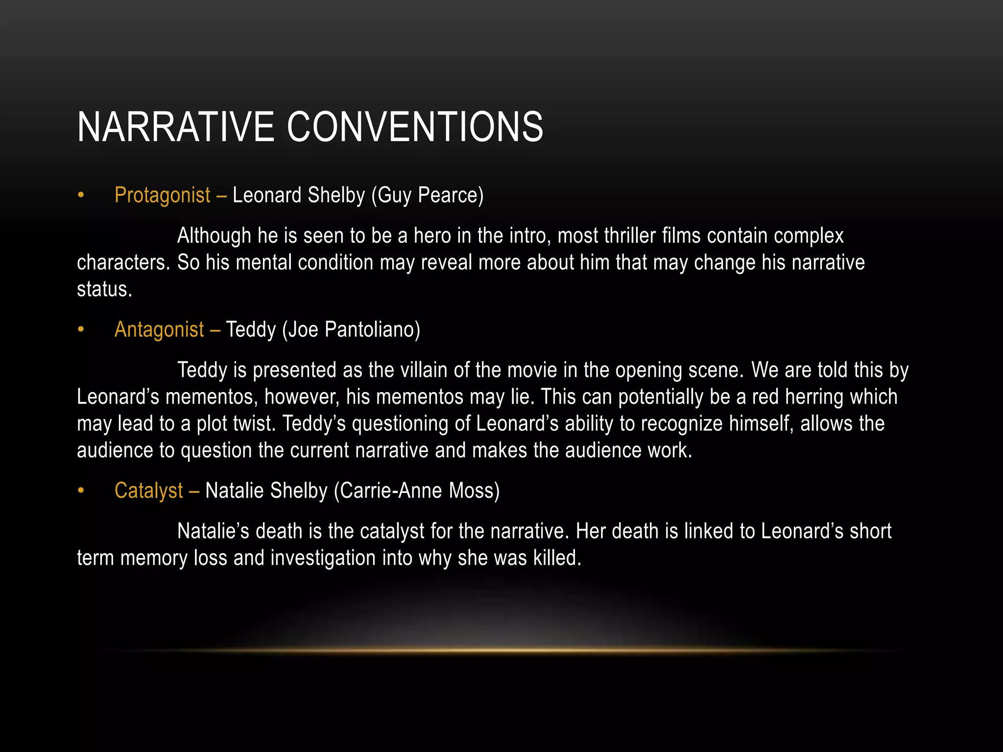 Memento Presentation | PPTX