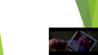 Memento visual essay | PPT