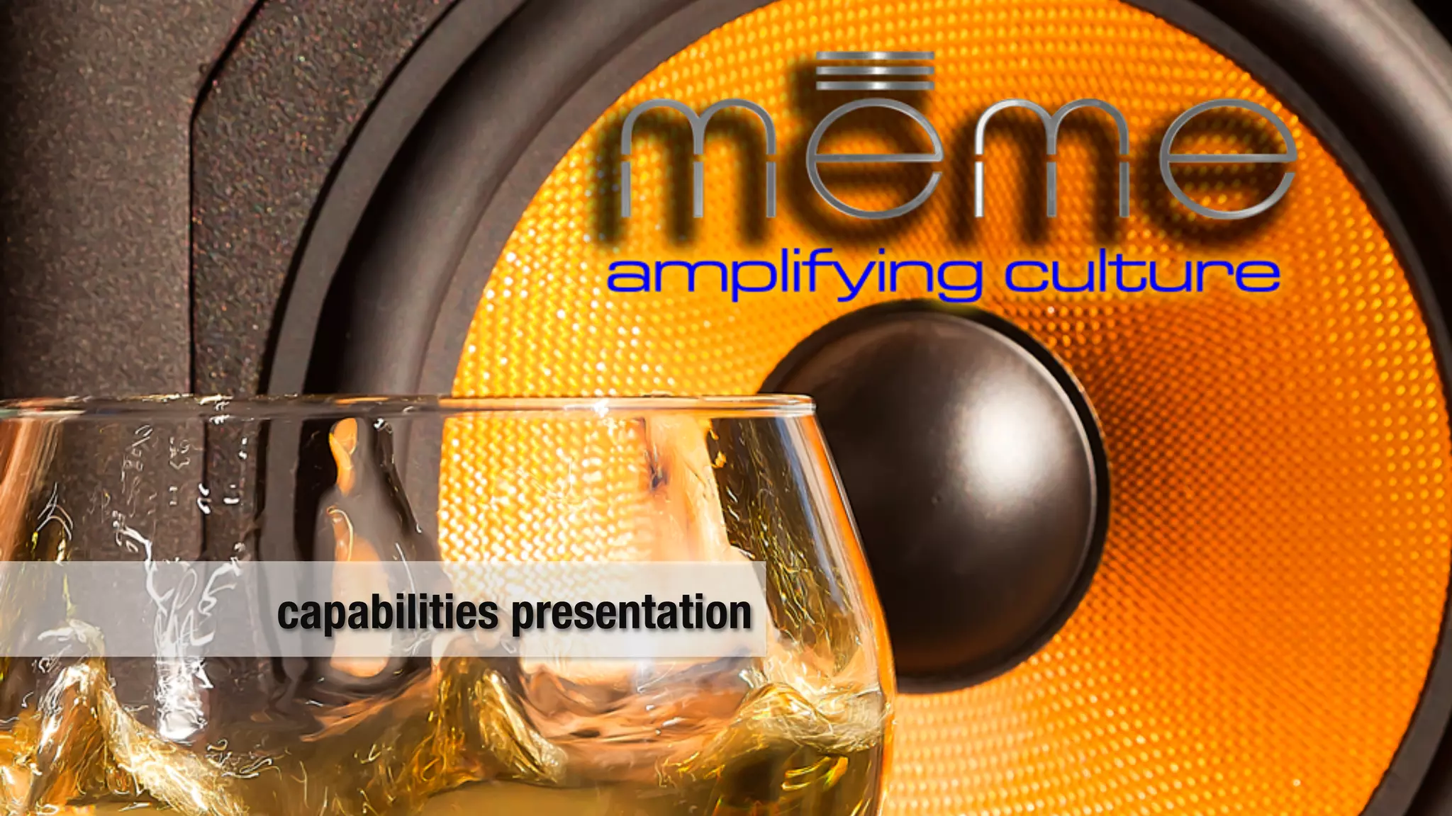 meme capabilities presentation | PDF