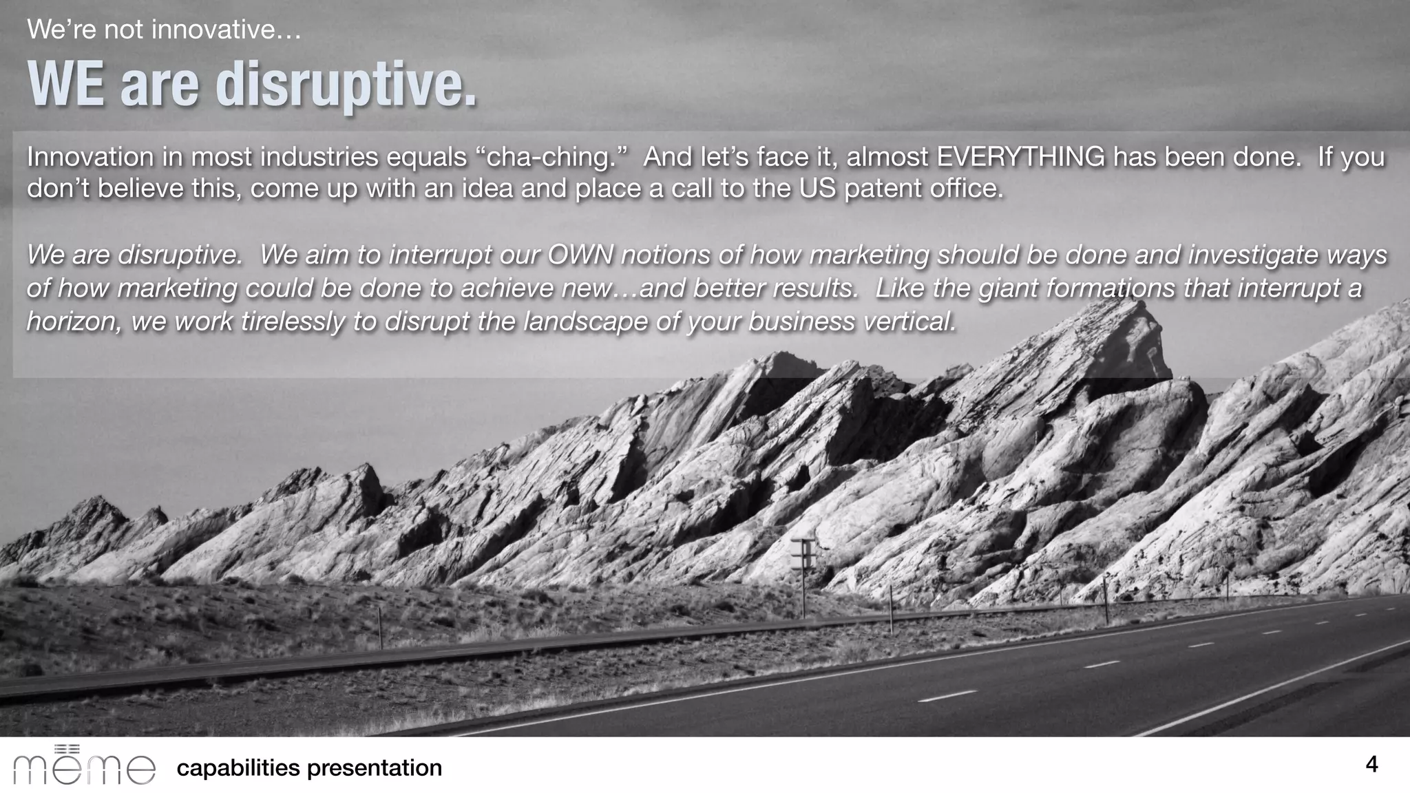 meme capabilities presentation | PDF