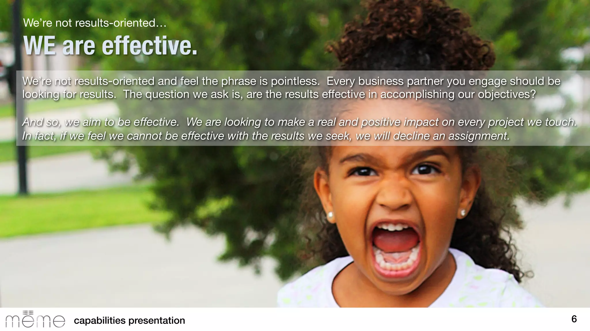 meme capabilities presentation | PPT