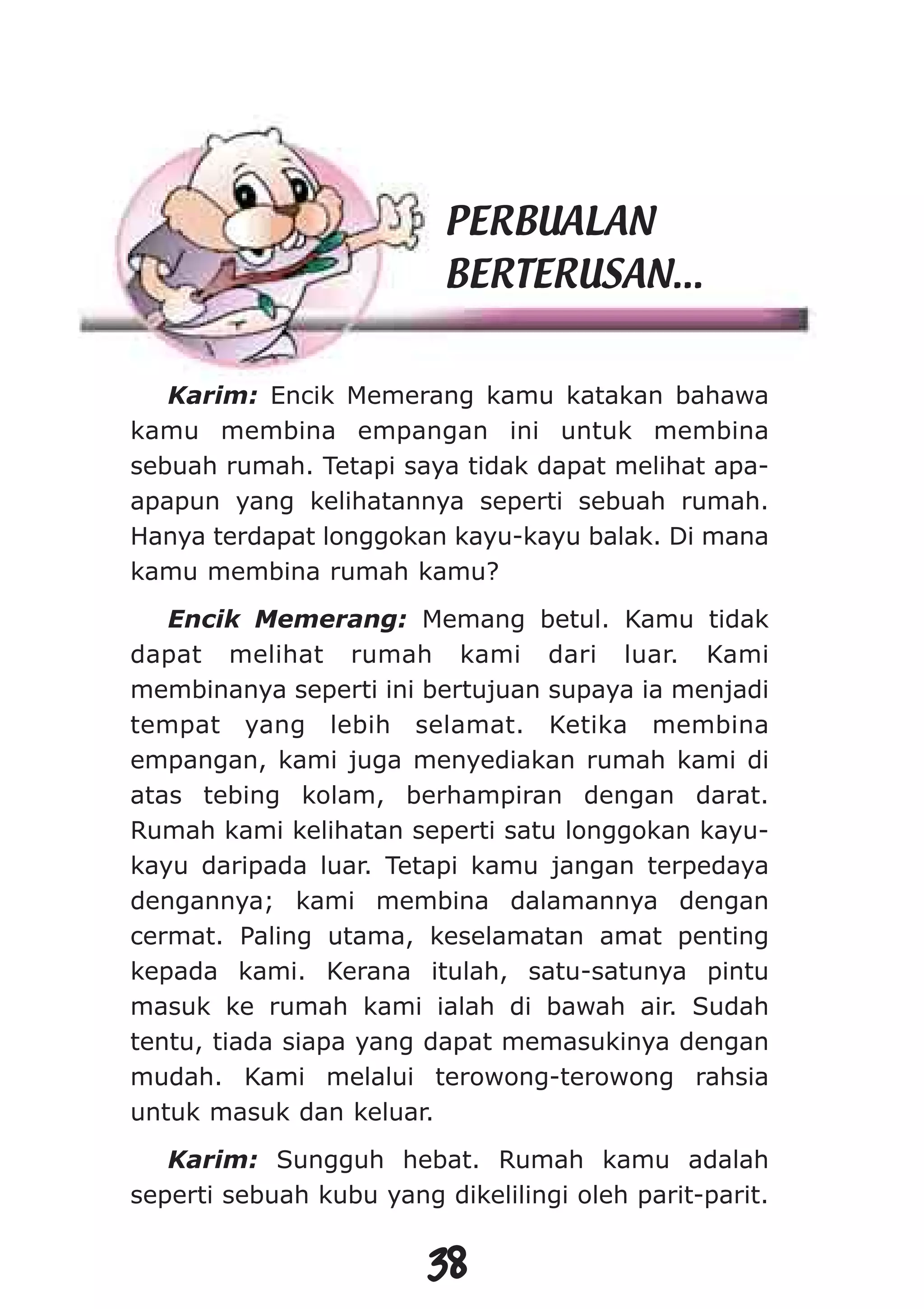 Memerang pembina empangan yang mahir. bahasa melayu | PDF