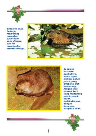 Memerang pembina empangan yang mahir. bahasa melayu | PDF