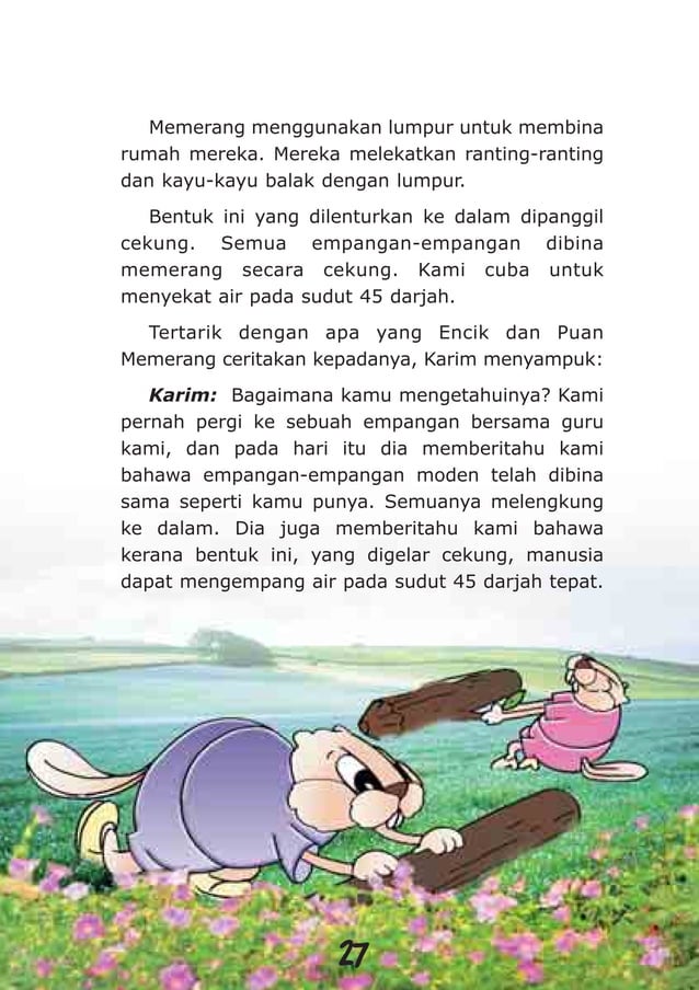 Memerang pembina empangan yang mahir. bahasa melayu | PDF