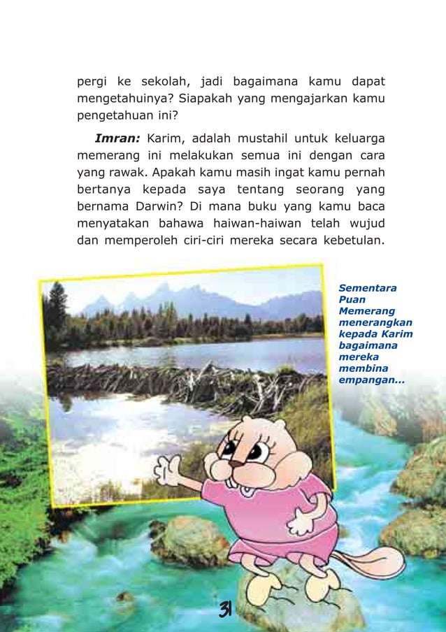 Memerang pembina empangan yang mahir. bahasa melayu | PDF