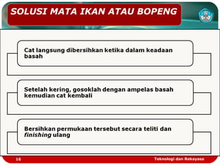Memeriksa pengecatan kendaraan dan aksesorisnya | PPT