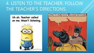 Meme rules ppt | PPTX