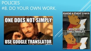 Meme rules ppt | PPT