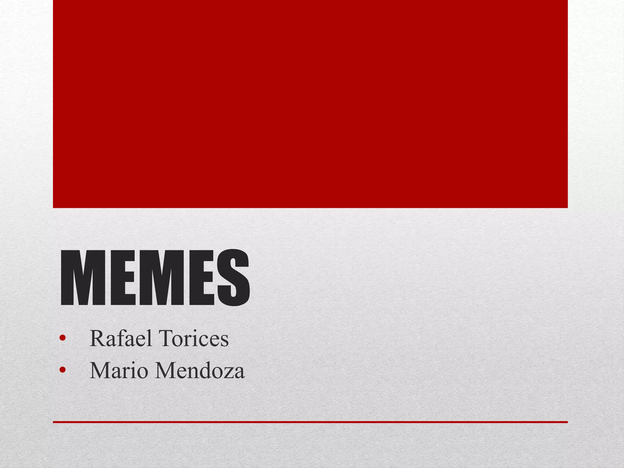 MEMES | PPT | Free Download