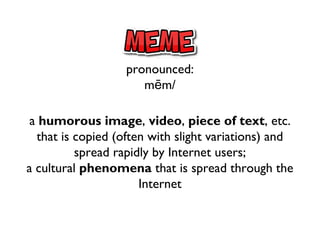 Memes | PPT