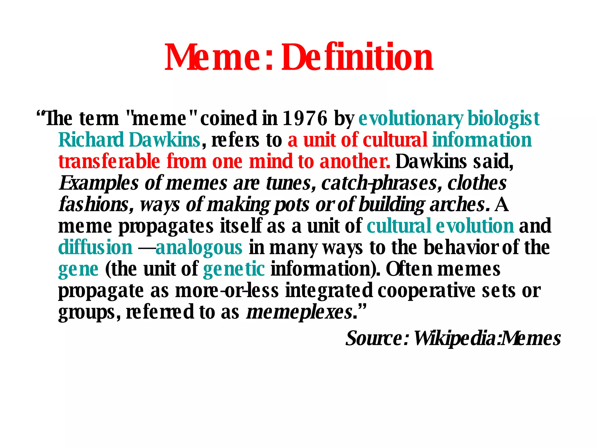 Memes | PPT