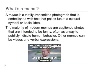 Memes for a lockdown | PPT