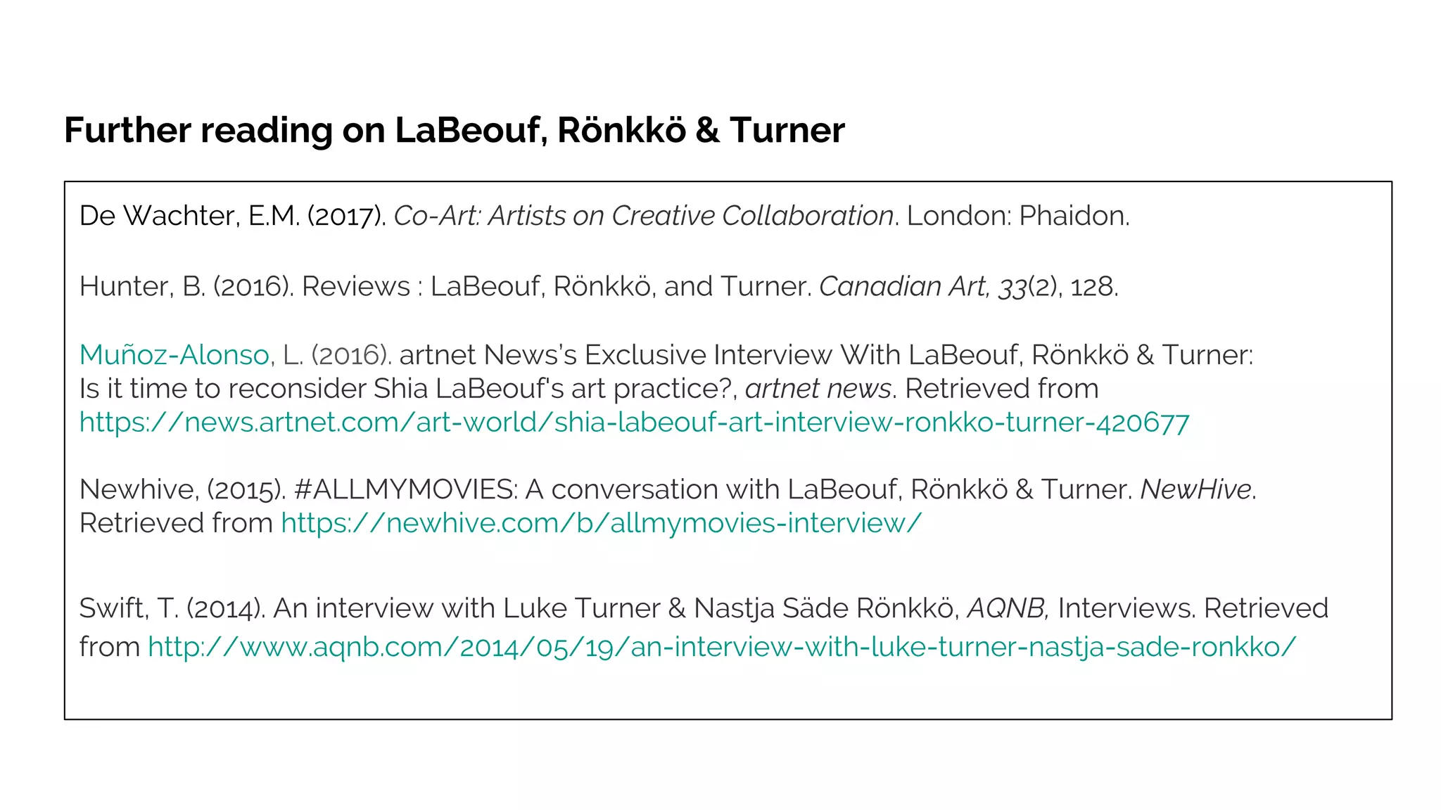 Memes IRL: How the Performance Art of Labeouf, Rönkkö & Turner ...