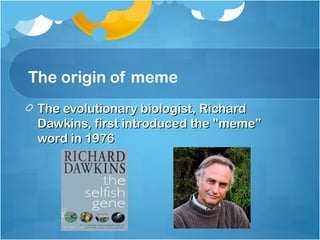 Memes up | PPT | Science