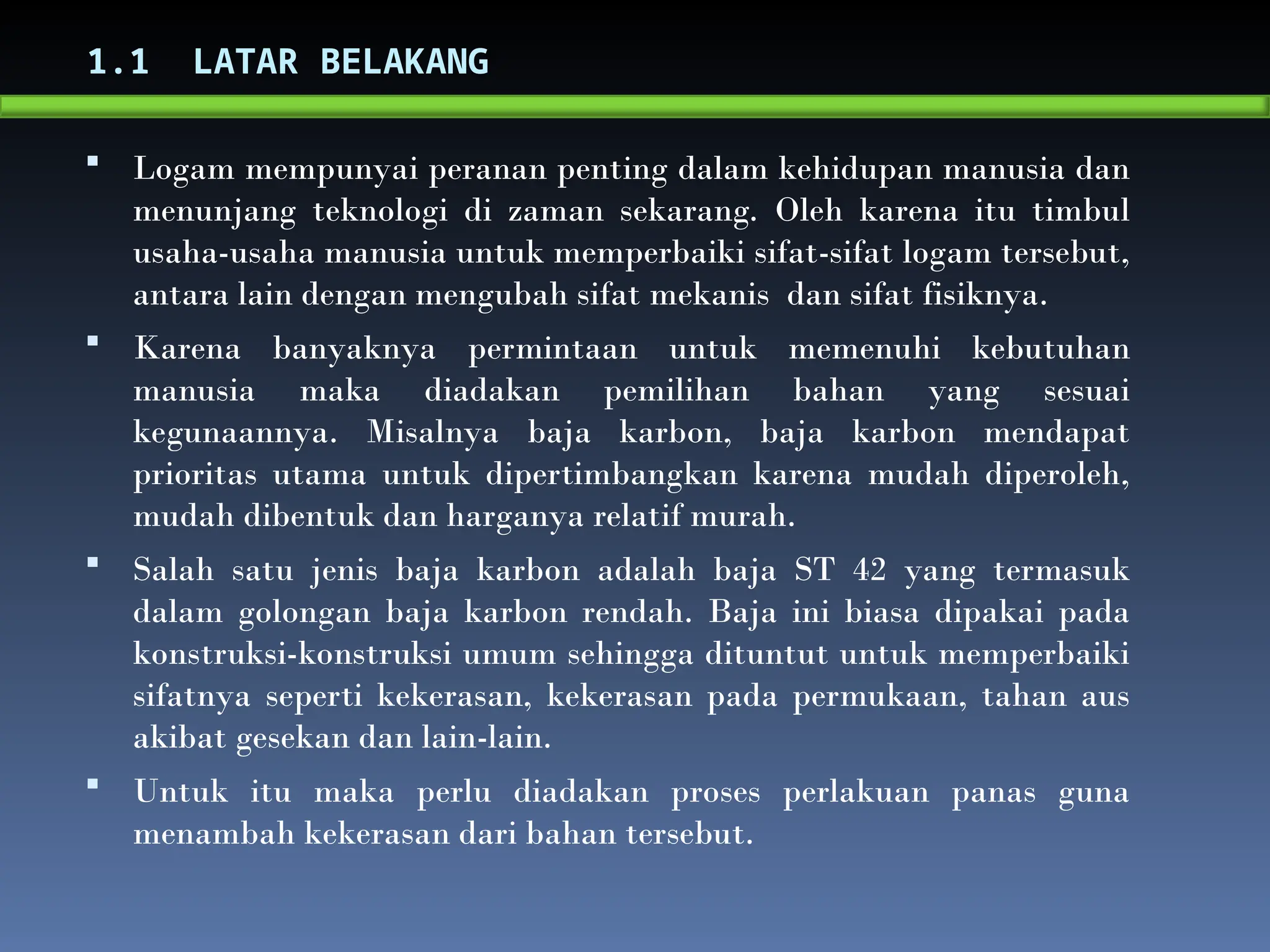 Karburasi atau Carburizing adalah proses perlakuan thermokimia, umumnya ...