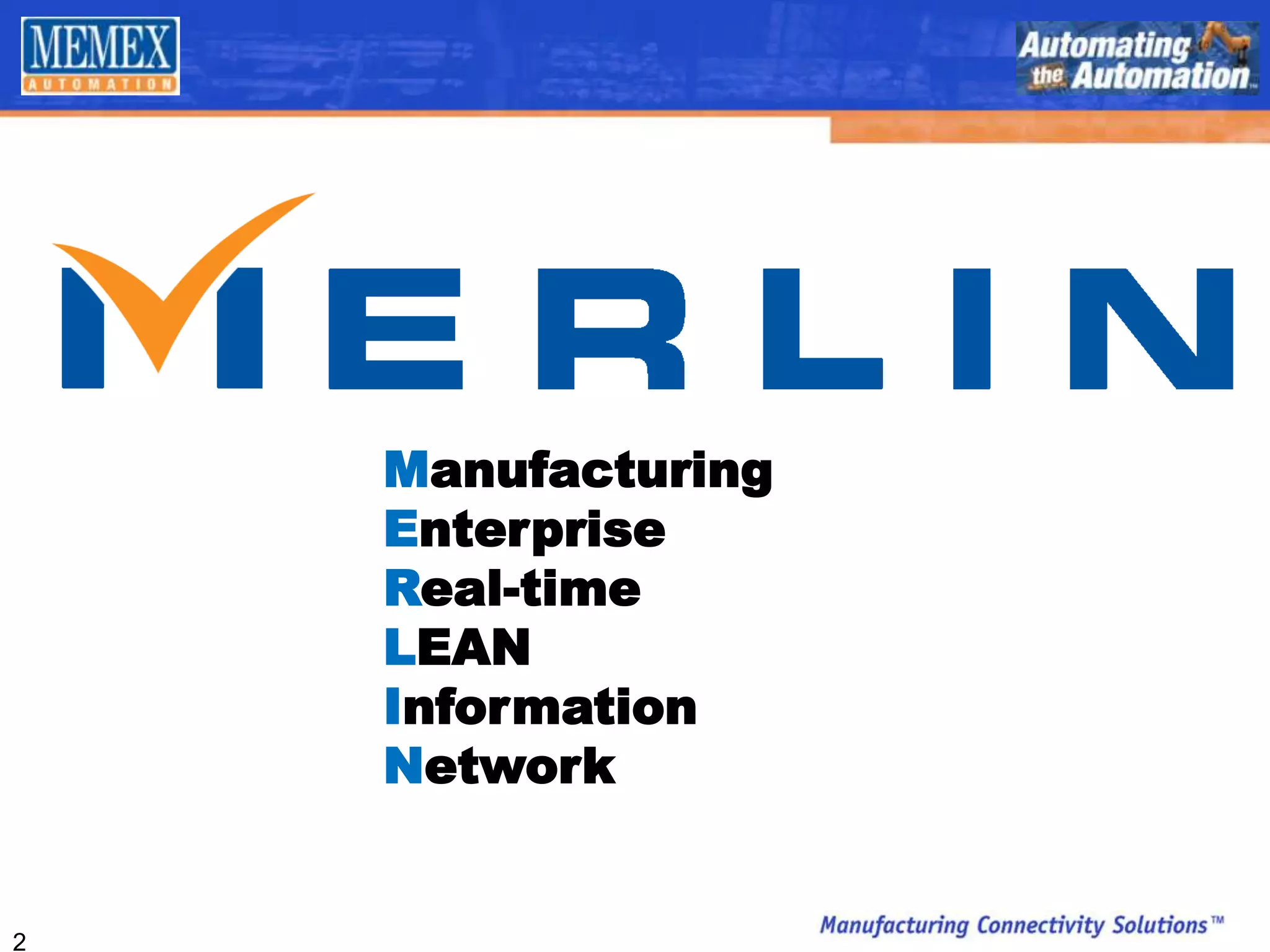 Memex Merlin Presentation | PPTX