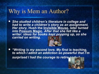 Mem fox 2 | PPT