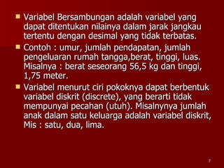 Memilih variabel dan teknik pengukurannya | PPT