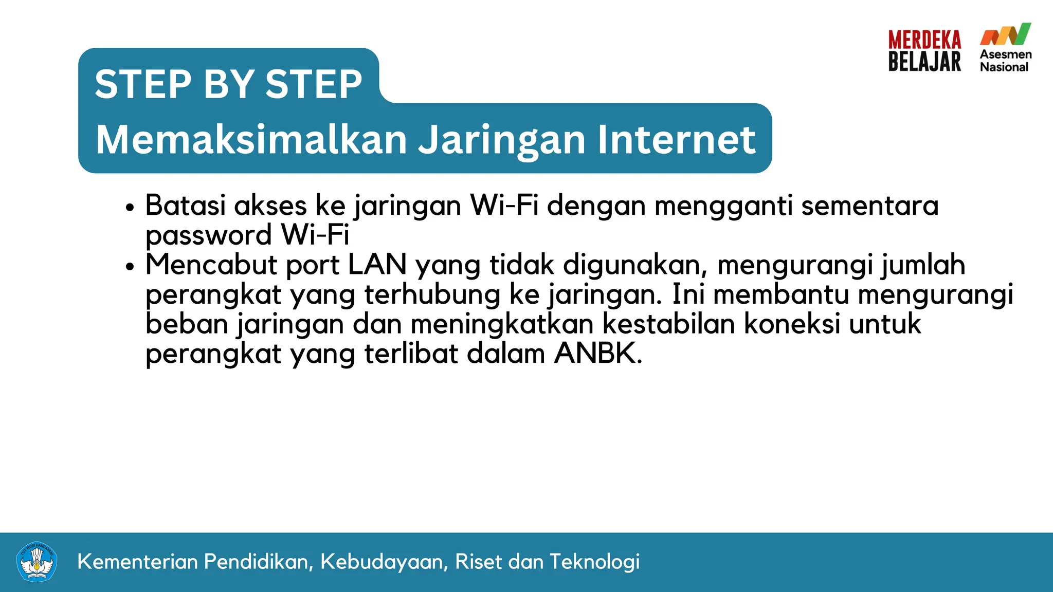 Meminimalisir Error Aplikasi ANBK 2025 . | PDF