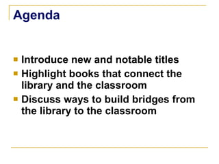 Books Build Bridges | PPT