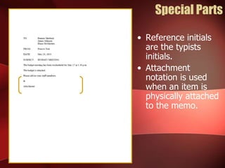 Memo 101011120933-phpapp02 | PPT