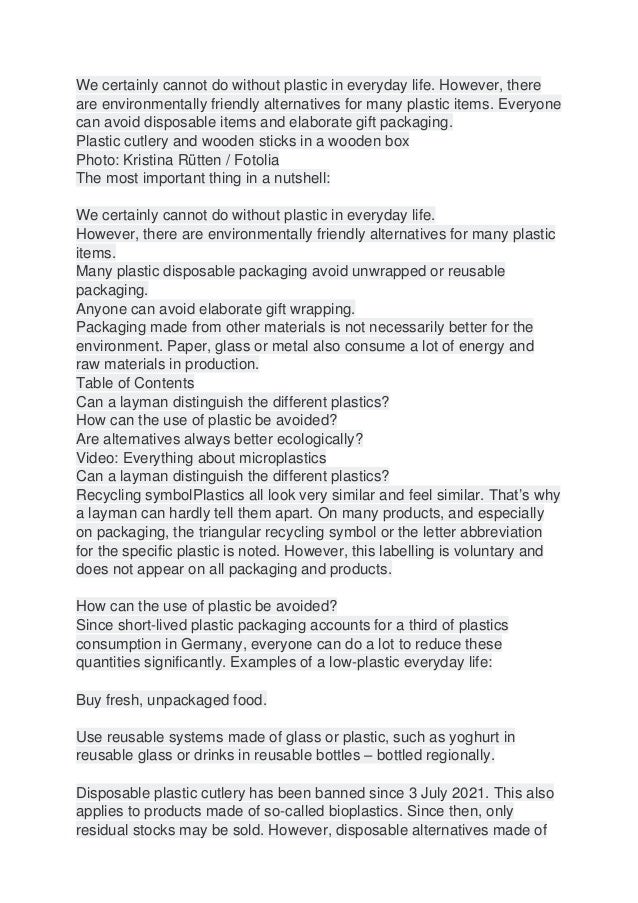 No plastic.pdf | Home Improvement | Home & Garden