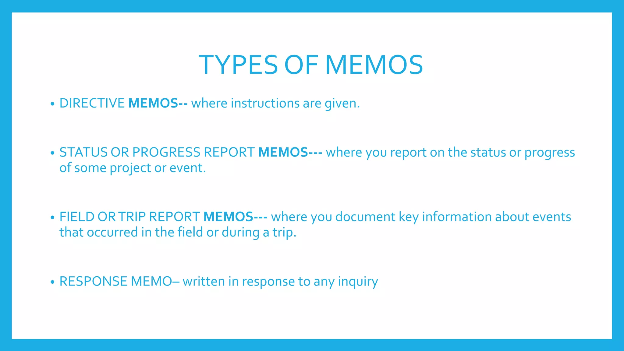 Memo & Circular | PDF