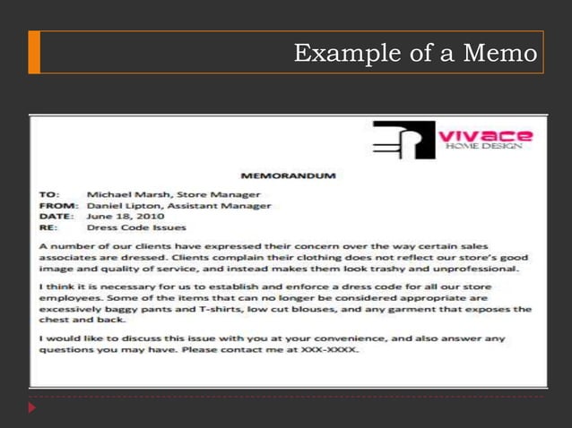 Memo and minutes of meeting | PPTX | Law