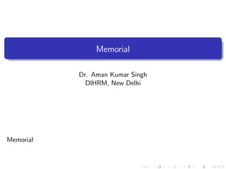 Concept of Memorial, Definition, and types of Archeological evidences ...