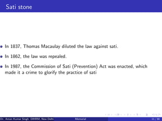 Concept of Memorial, Definition, and types of Archeological evidences ...